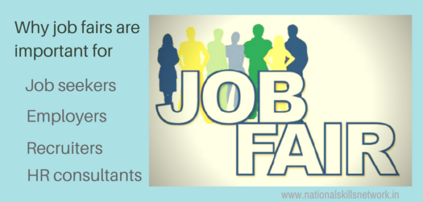 Job fairs bring together job seekers, employers and HR consultants.