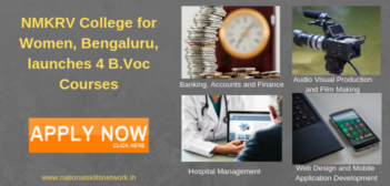 NMKRV College for Women, Bengaluru, launches 4 B.Voc Courses