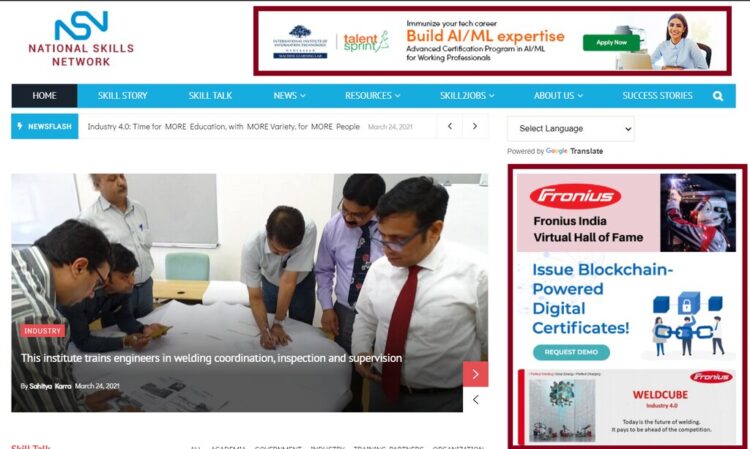Advertise with us and explore partnerships - National Skills Network- NSN